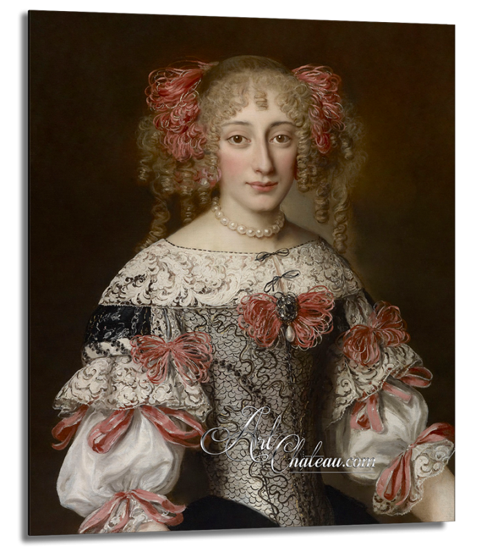 Portrait of a Noblewoman after Jacob Ferdinand Voet