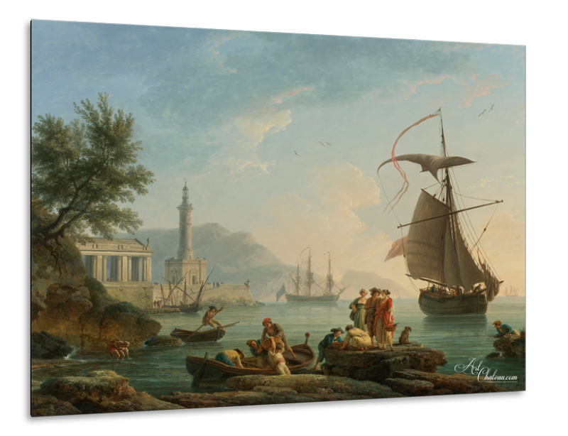 French Neoclassical Painting after Claude Joseph Vernet