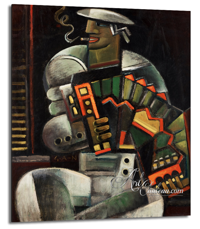 Expressionist Painting after Pablo Picasso