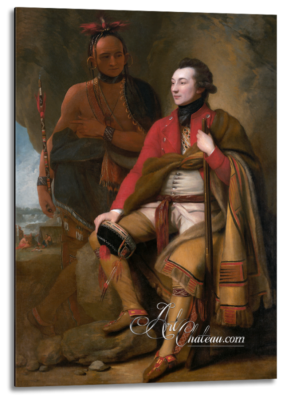 Portrait of Colonel Guy Johnson after Benjamin West